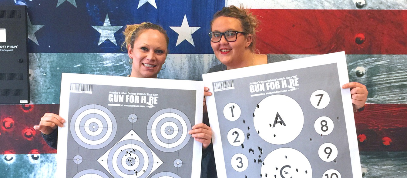 Girls-with-targets - Gun For Hire Academy