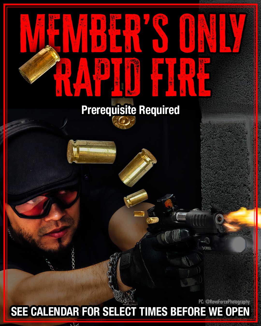 Members Only Rapid Fire - Gun For Hire Academy