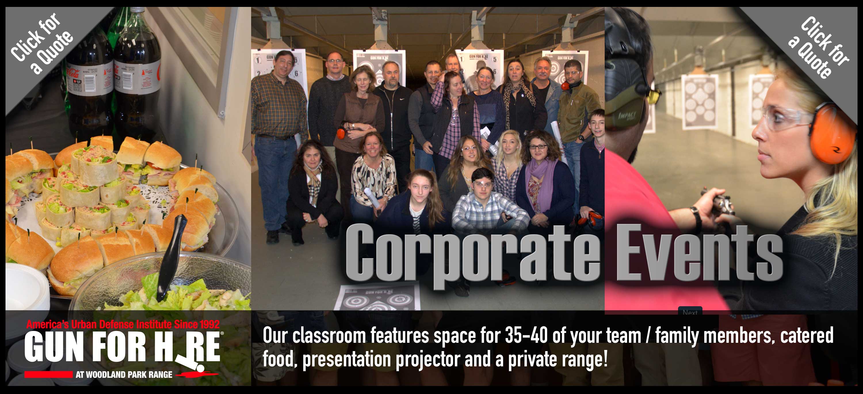 Shooting Range Team Building | Gun For Hire