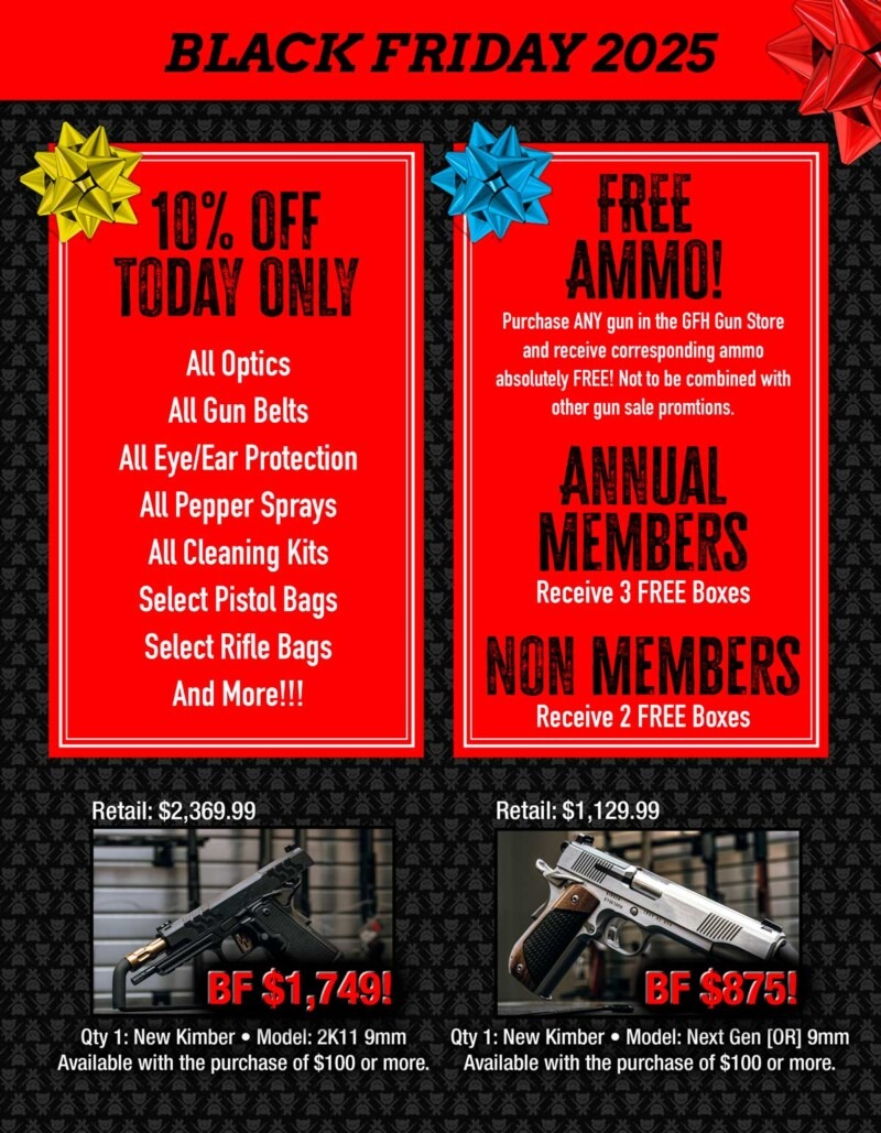 Black Friday Guns - Best Gun Range NYC and NJ Area | Gun Range Near Me